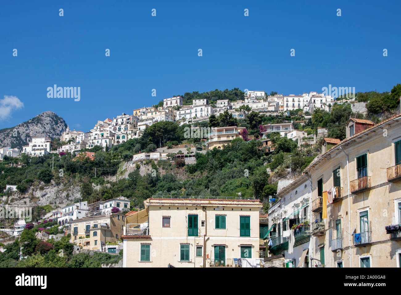 At Vietri sul mare - Italy - On july 2019 - The picturesque historical ...