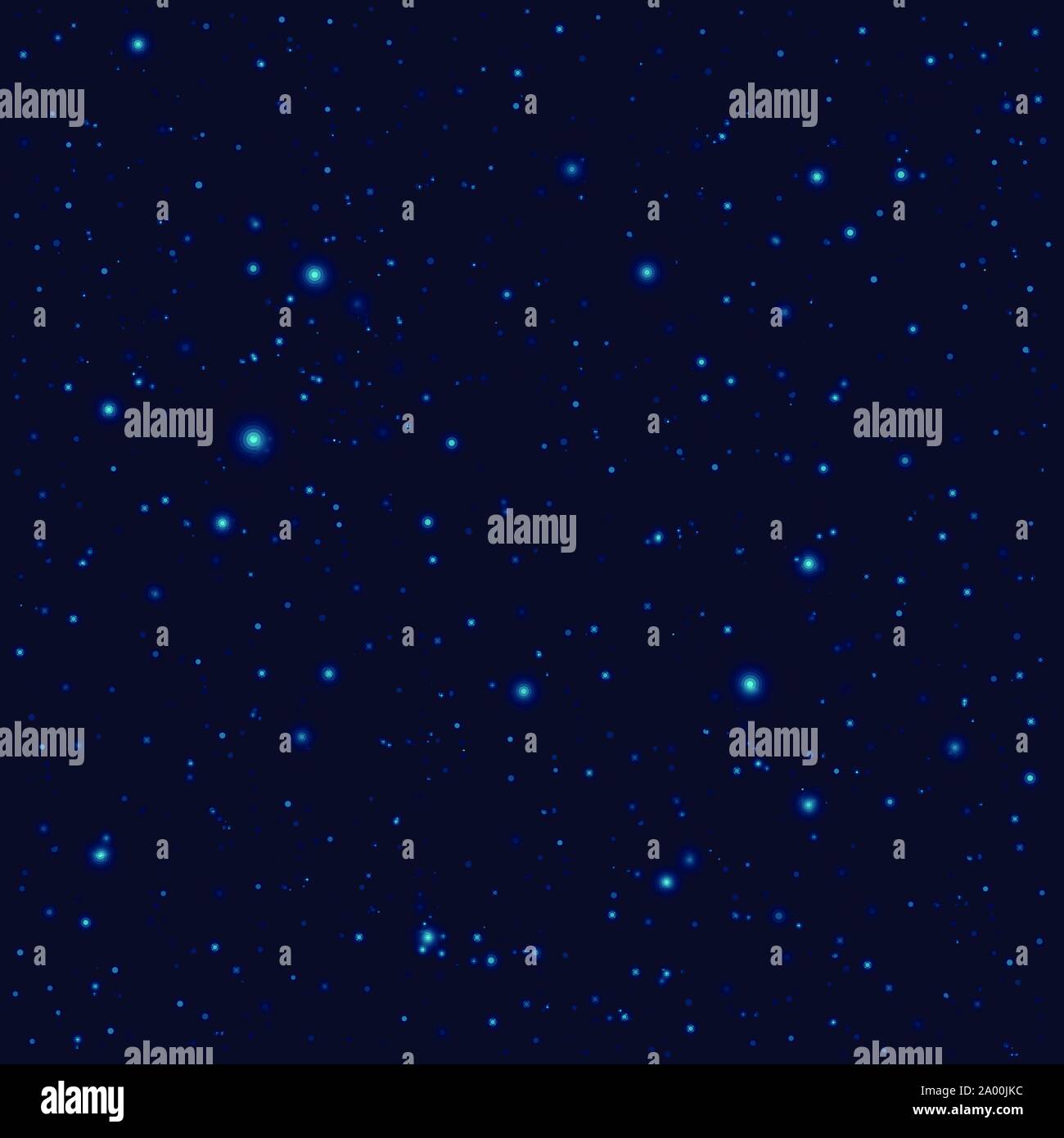 Planet starry sky background Stock Vector Images - Alamy