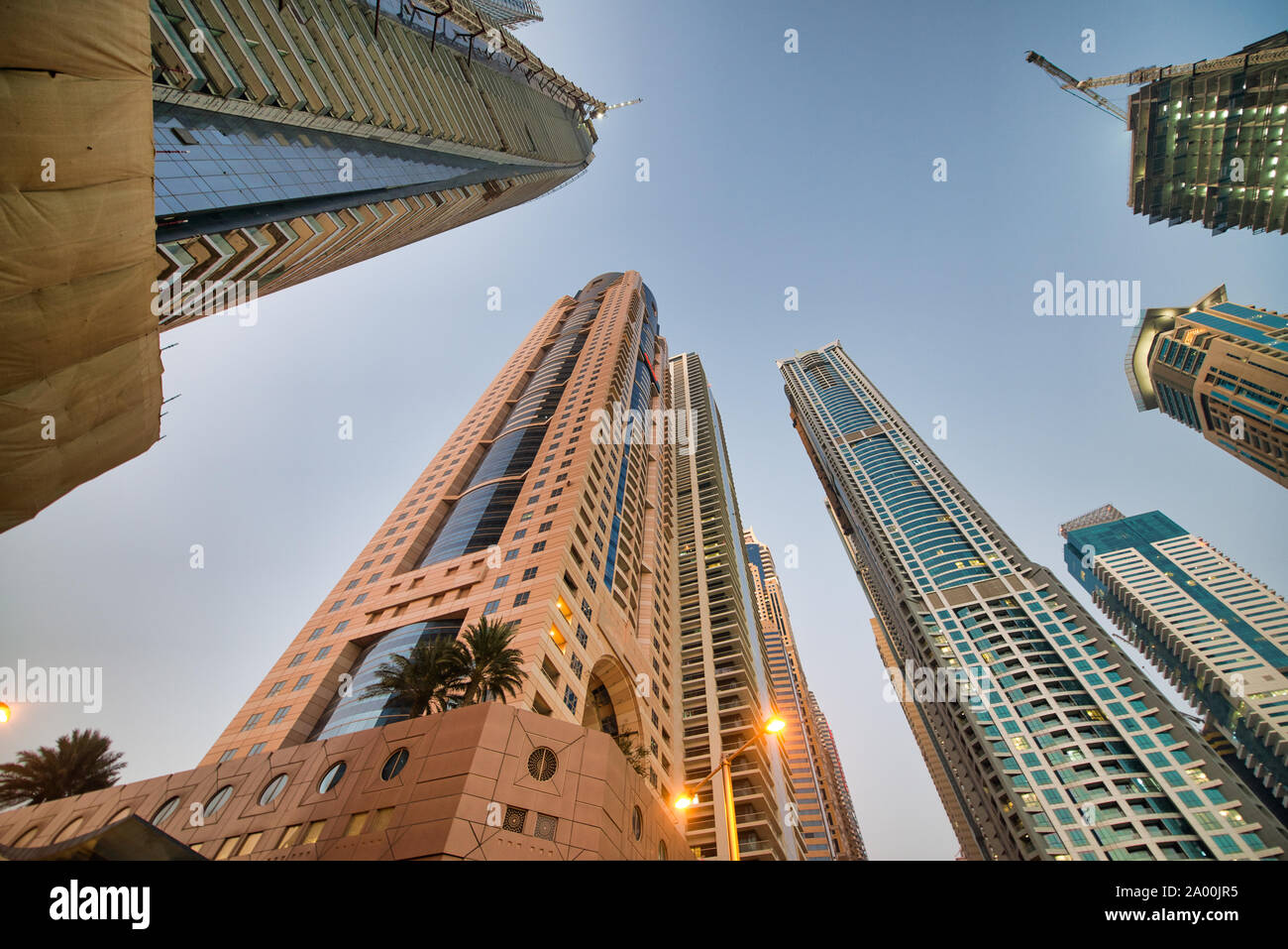 Majestic modern buildings of Downtown Dubai. United Arab Emirates, UAE ...