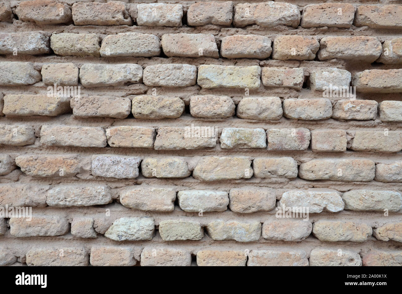 Old brick wall in the Mosque of Uqba Stock Photo - Alamy