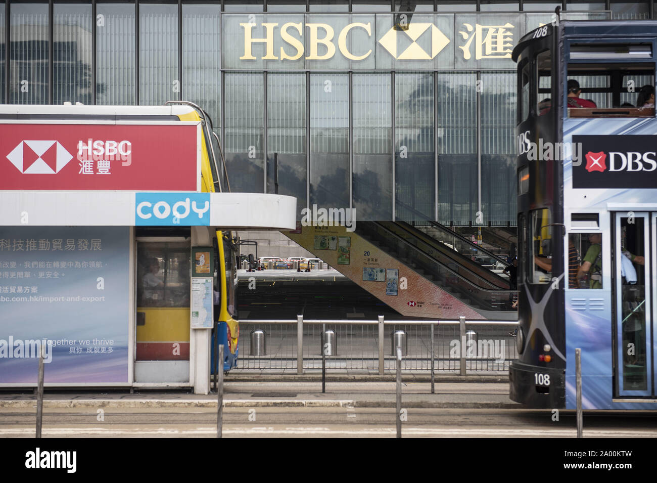 Hong Kong, China. 17th Sep, 2019. British multinational banking and ...