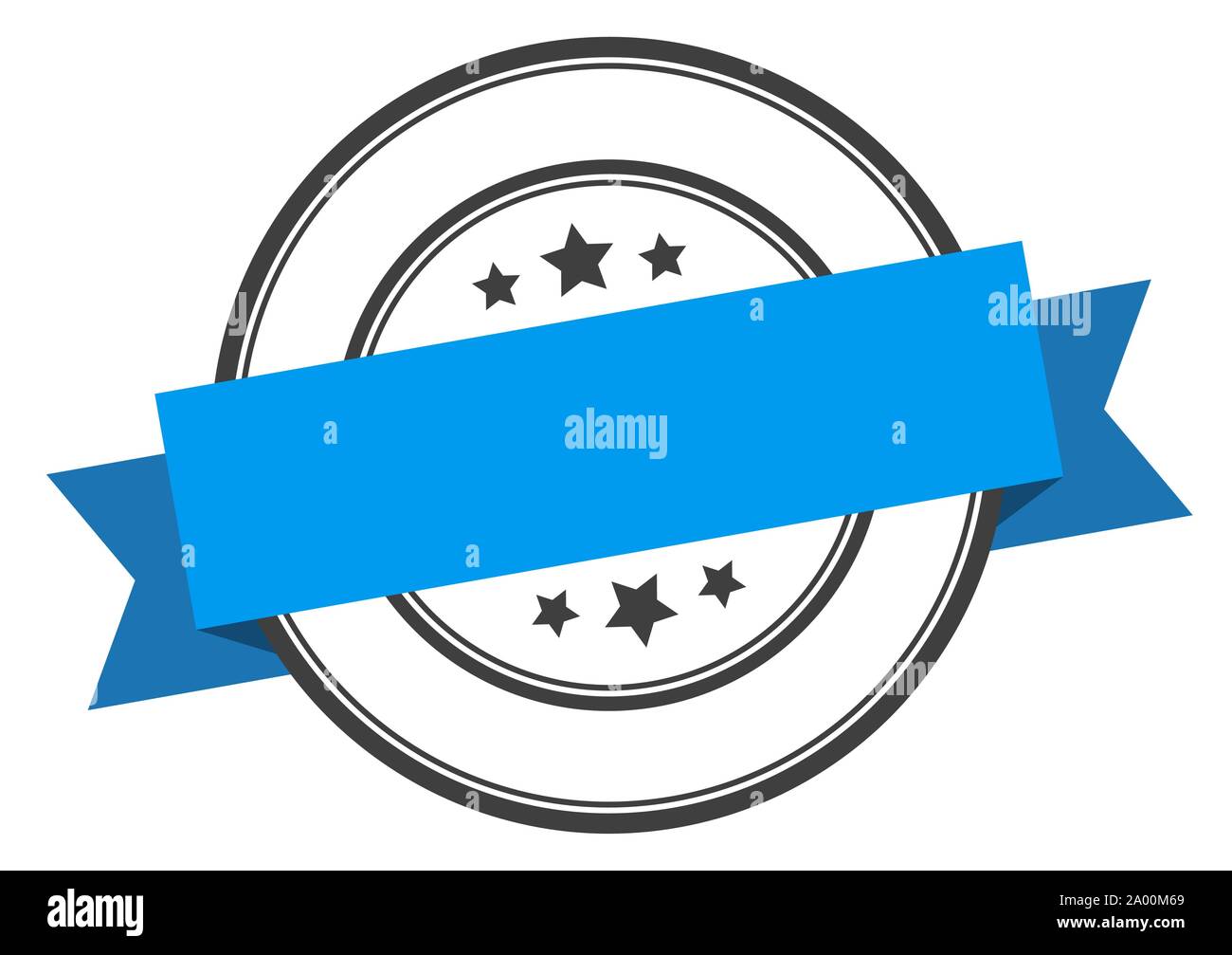 blank label. blank blue band sign. blank Stock Vector Image & Art - Alamy