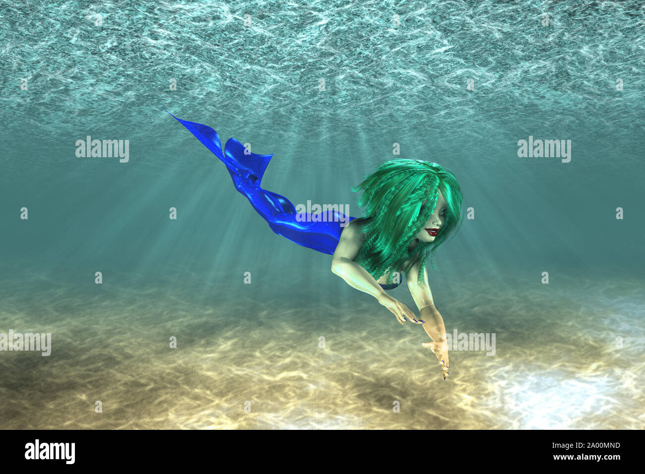 Beautiful Mermaid High Resolution Stock Photography and Images - Alamy
