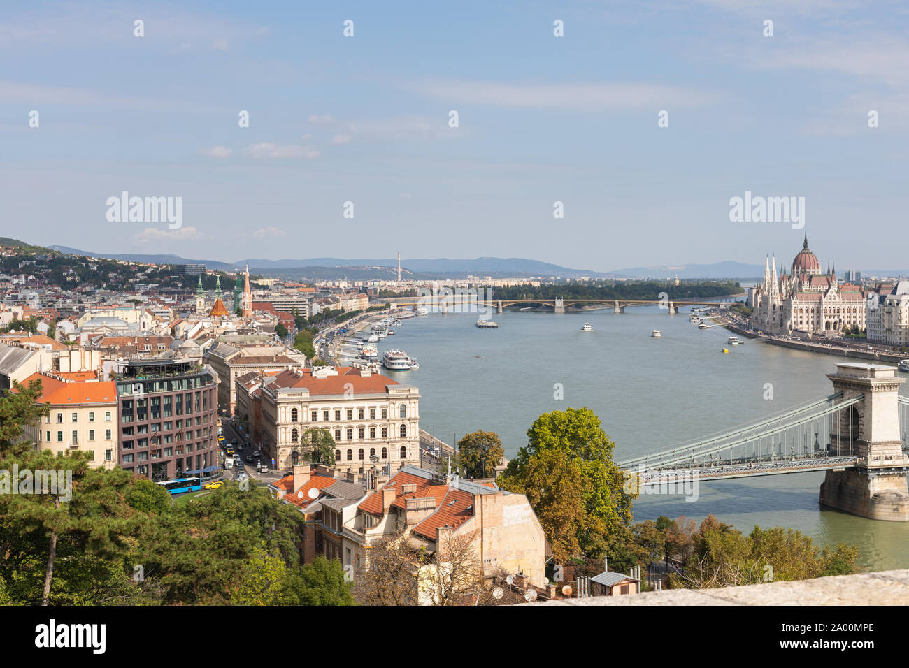 Beautiful view of Budapest, Hungary's capital city Stock Photo - Alamy