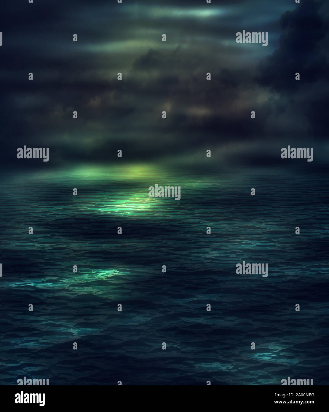 Seascape Illustration High Resolution Stock Photography and Images - Alamy