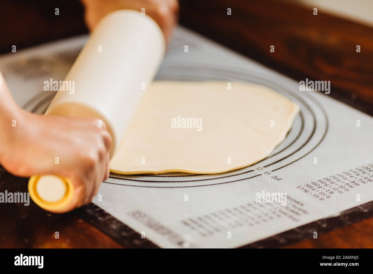 Pastry chef rolling pin hi-res stock photography and images - Alamy