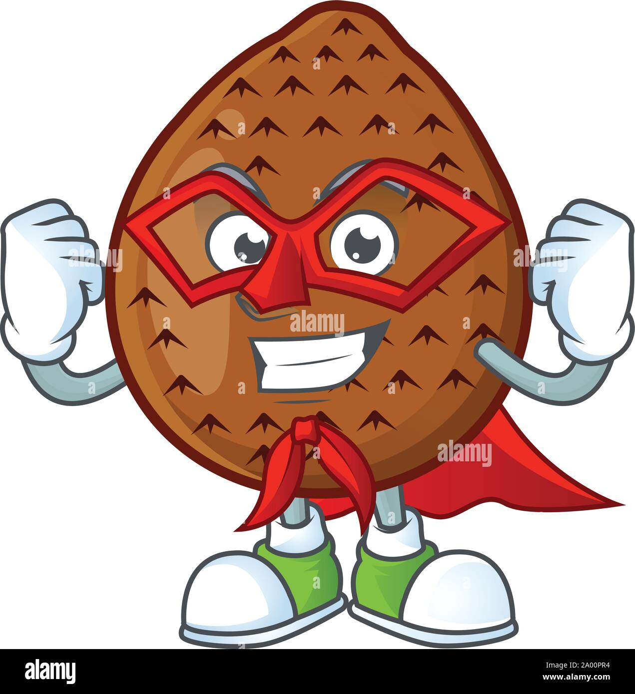 Super hero sweet salak cartoon with character mascot Stock Vector Image ...