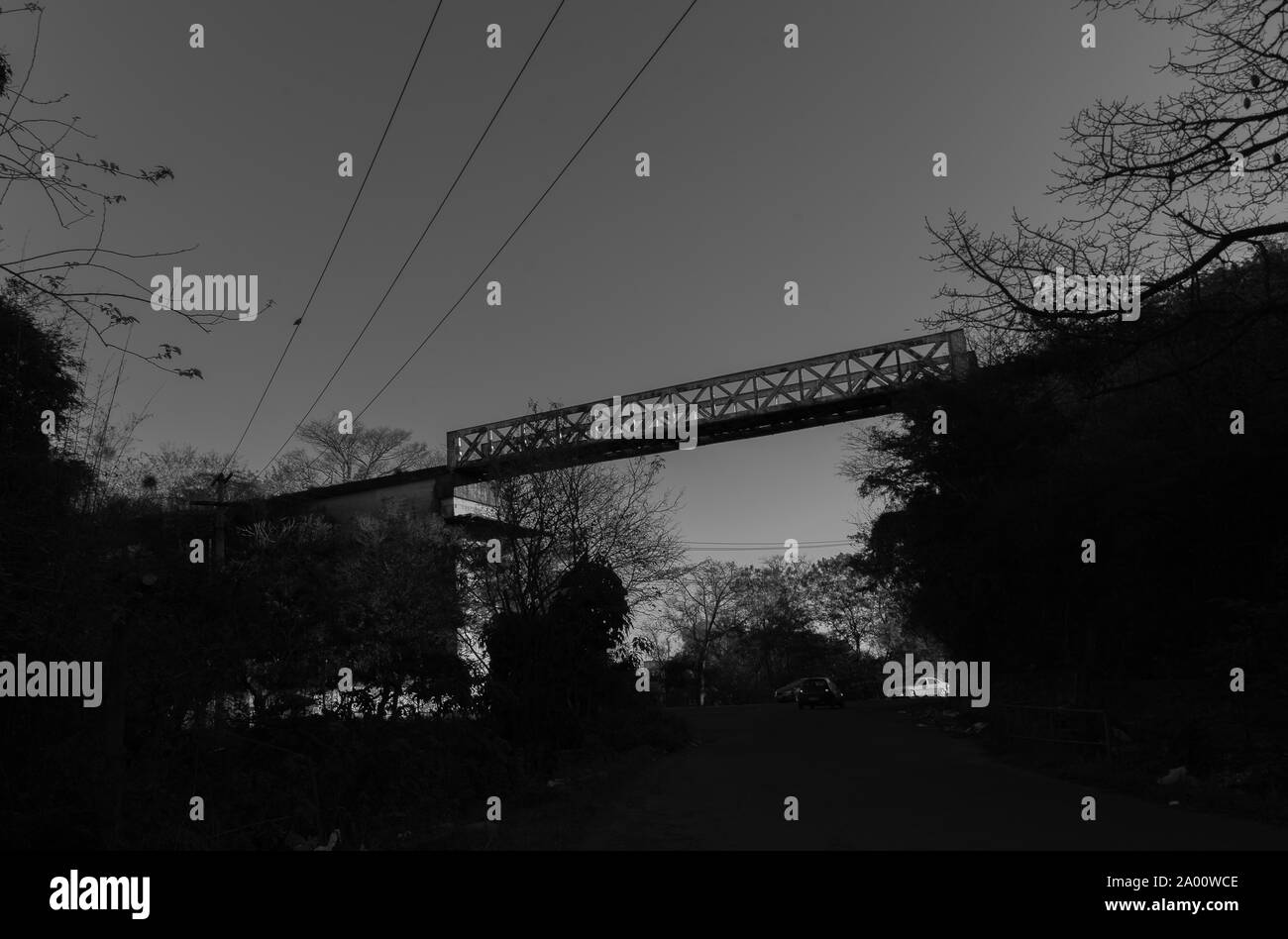 A railroad bridge crossing over Urban Avenue. Bridge that will attract ...