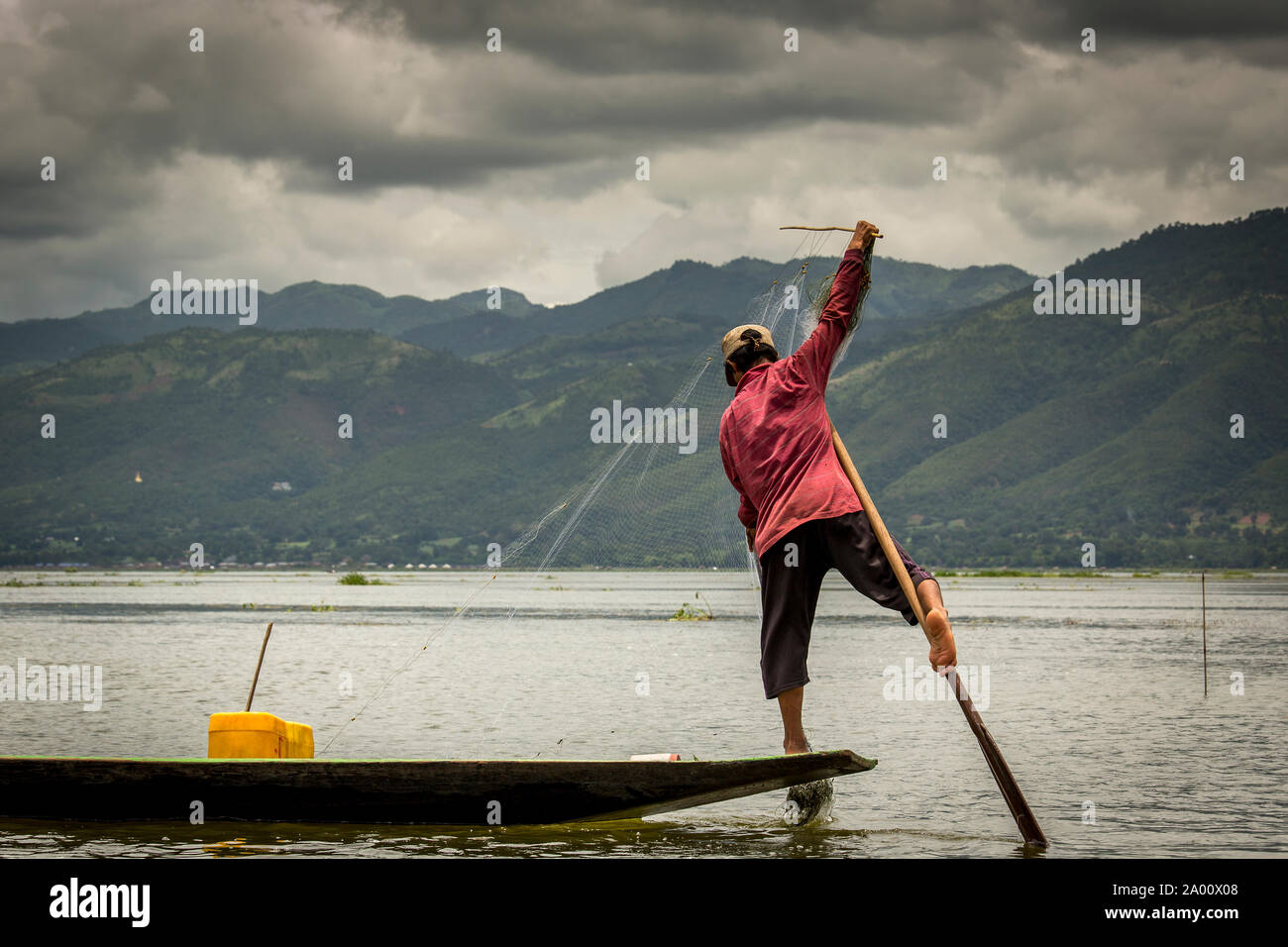 Boat on river fisher hi-res stock photography and images - Alamy