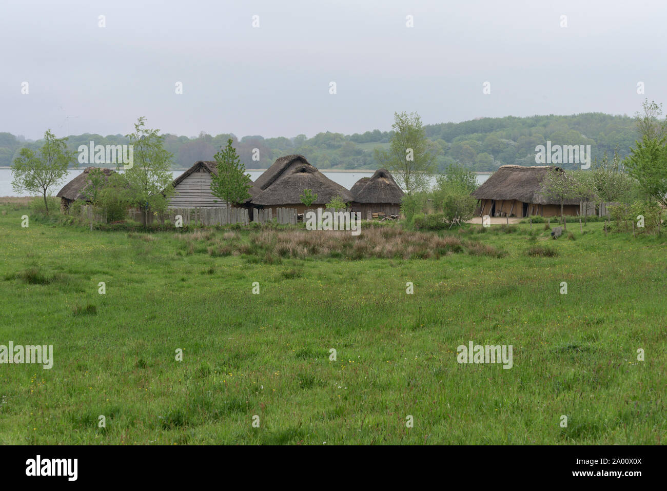 Haithabu, Haddebyer Noor, nature reserve Haithabu-Dannewerk, UNESCO ...