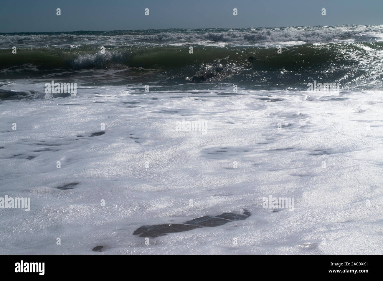 Gently lapping wave hi-res stock photography and images - Alamy