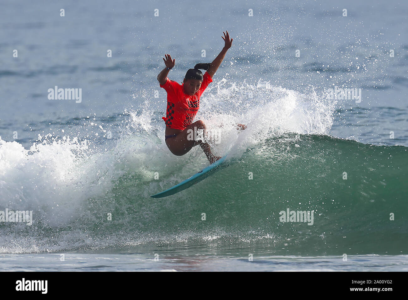Mahina Maeda. September 8 2019-Surfing : ISA World Surfing Games at ...
