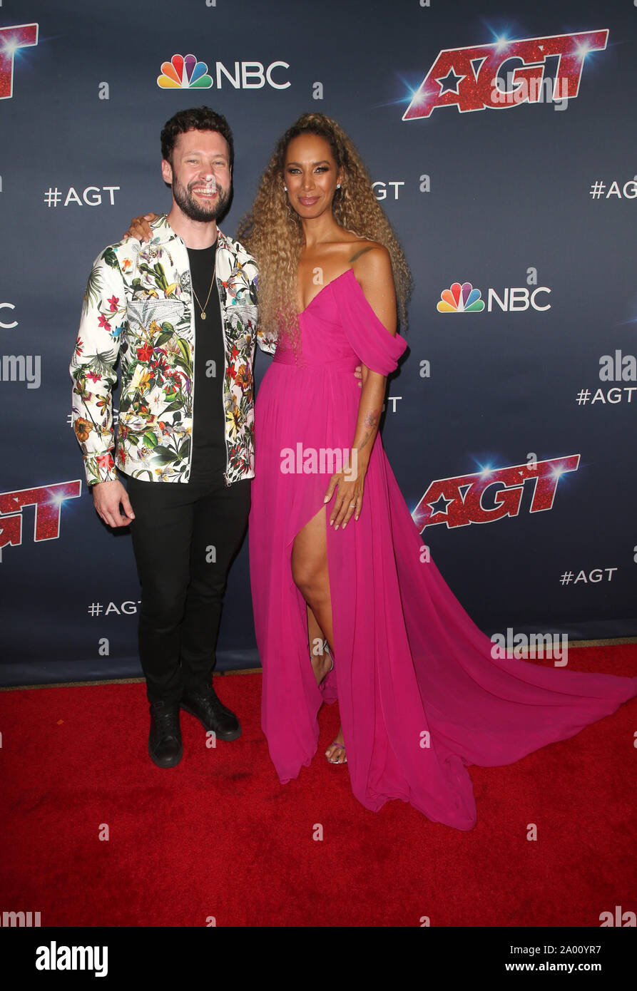 Hollywood, Ca. 18th Sep, 2019. Calum Scott, Leona Lewis, at "America's ...