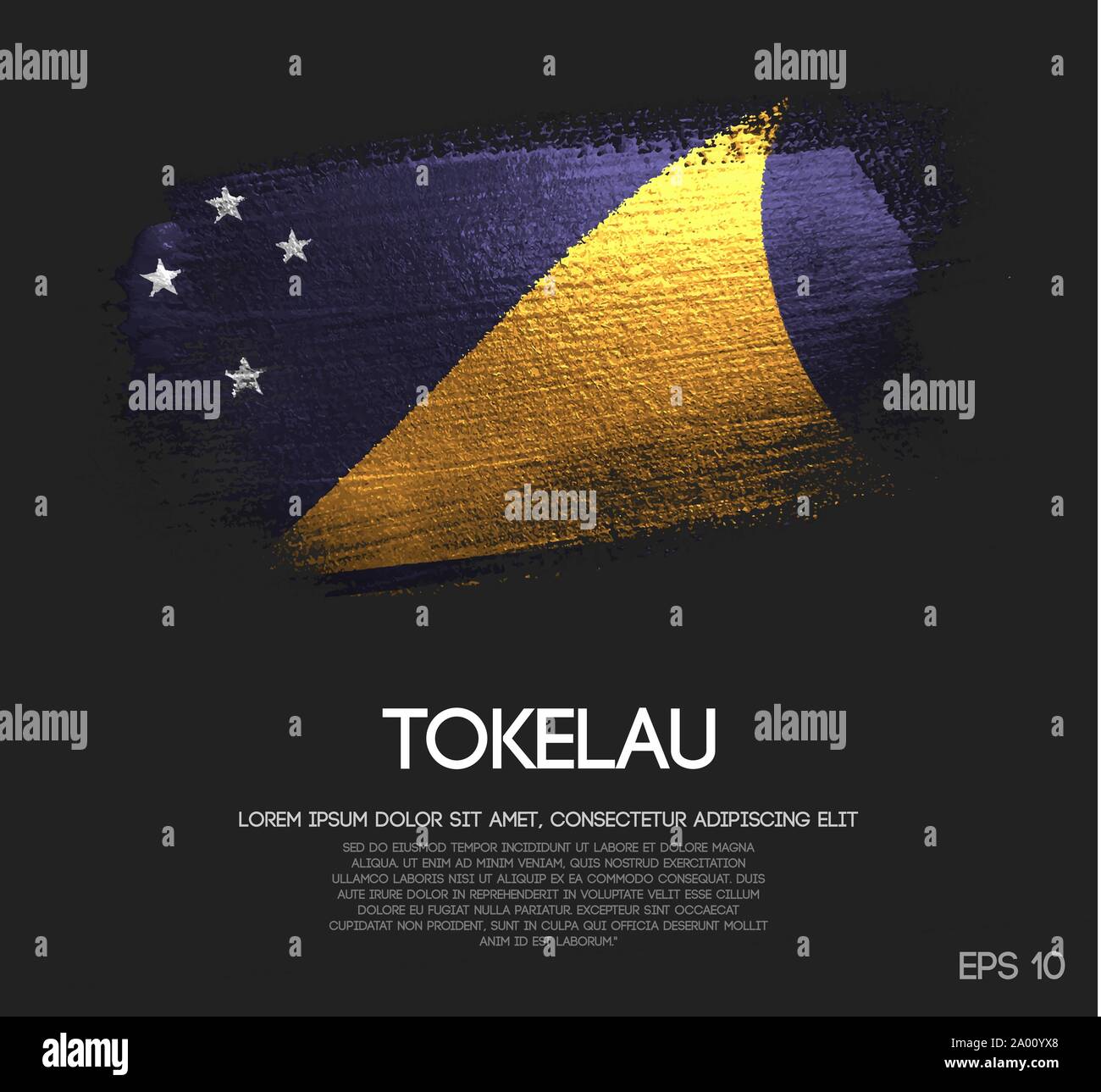 Flag vector nation tokelau fakaofo hi-res stock photography and images ...