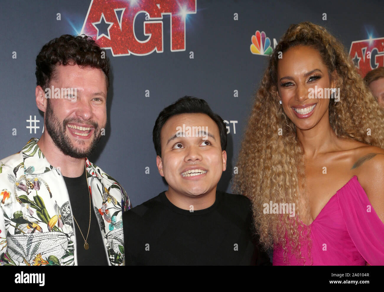 Hollywood, Ca. 18th Sep, 2019. Calum Scott, Kodi Lee, Leona Lewis, at ...