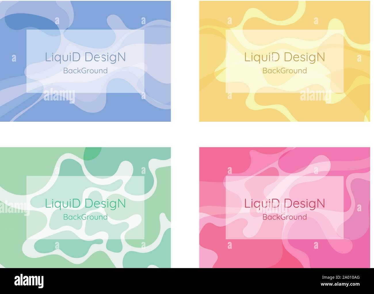 Liquid background design and modern art fluid style with space for text ...