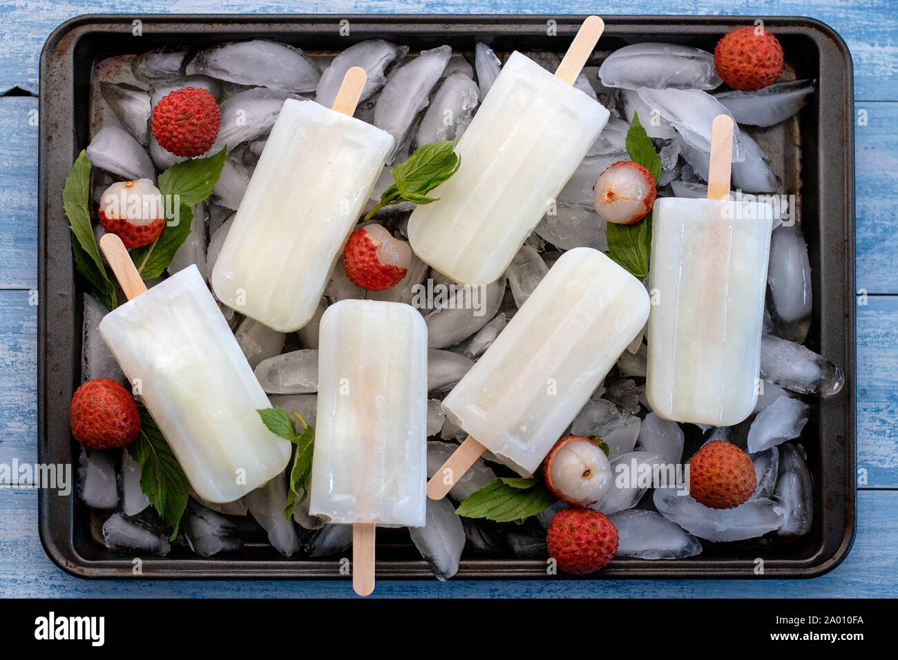 Lychee ice cream hi-res stock photography and images - Alamy