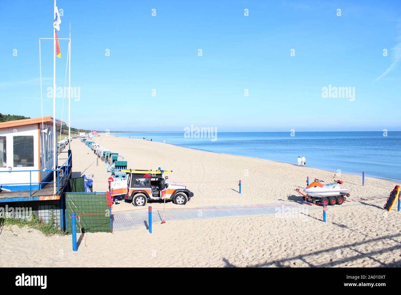 beach at zinnowitz Stock Photo - Alamy