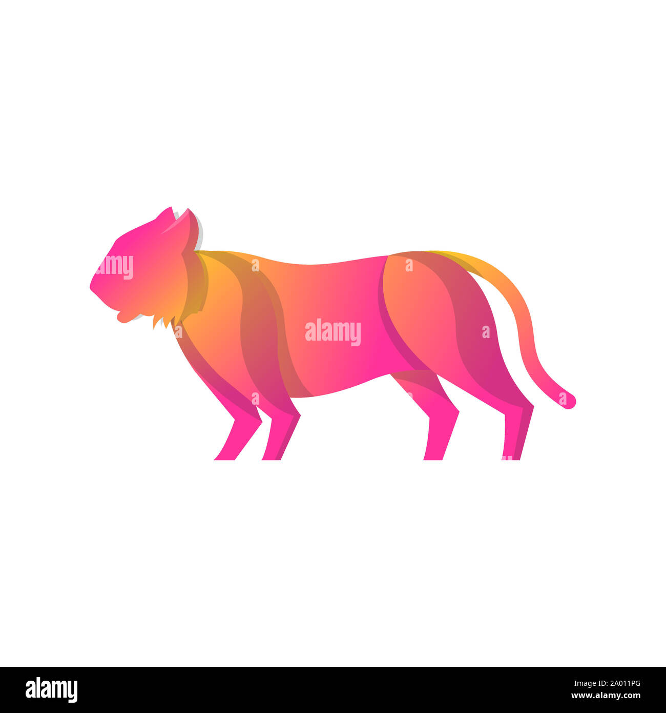 Tiger logo hi-res stock photography and images - Alamy