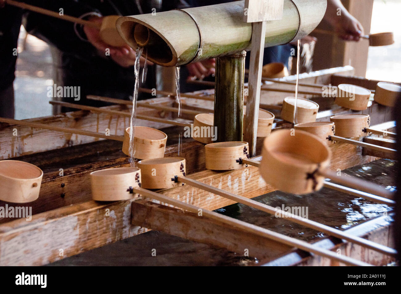 Japanese purification station hi-res stock photography and images - Alamy