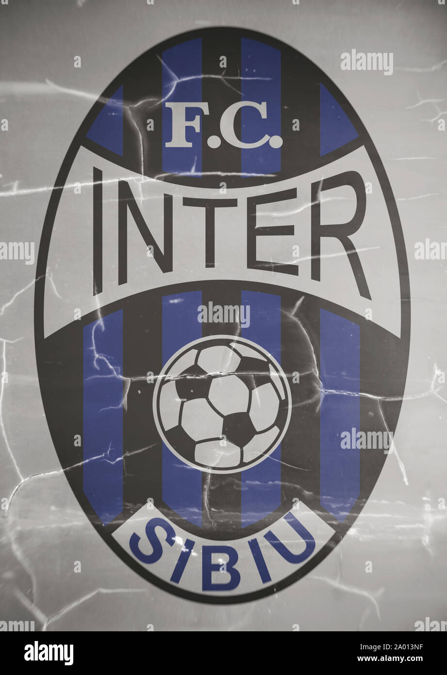 Coat of arms - Football club Inter, Milan, Italy Stock Photo - Alamy