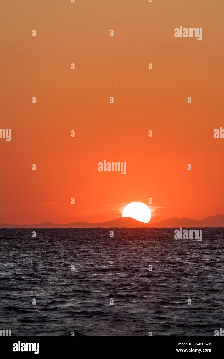 Bodrum sunset, Turkey Stock Photo - Alamy