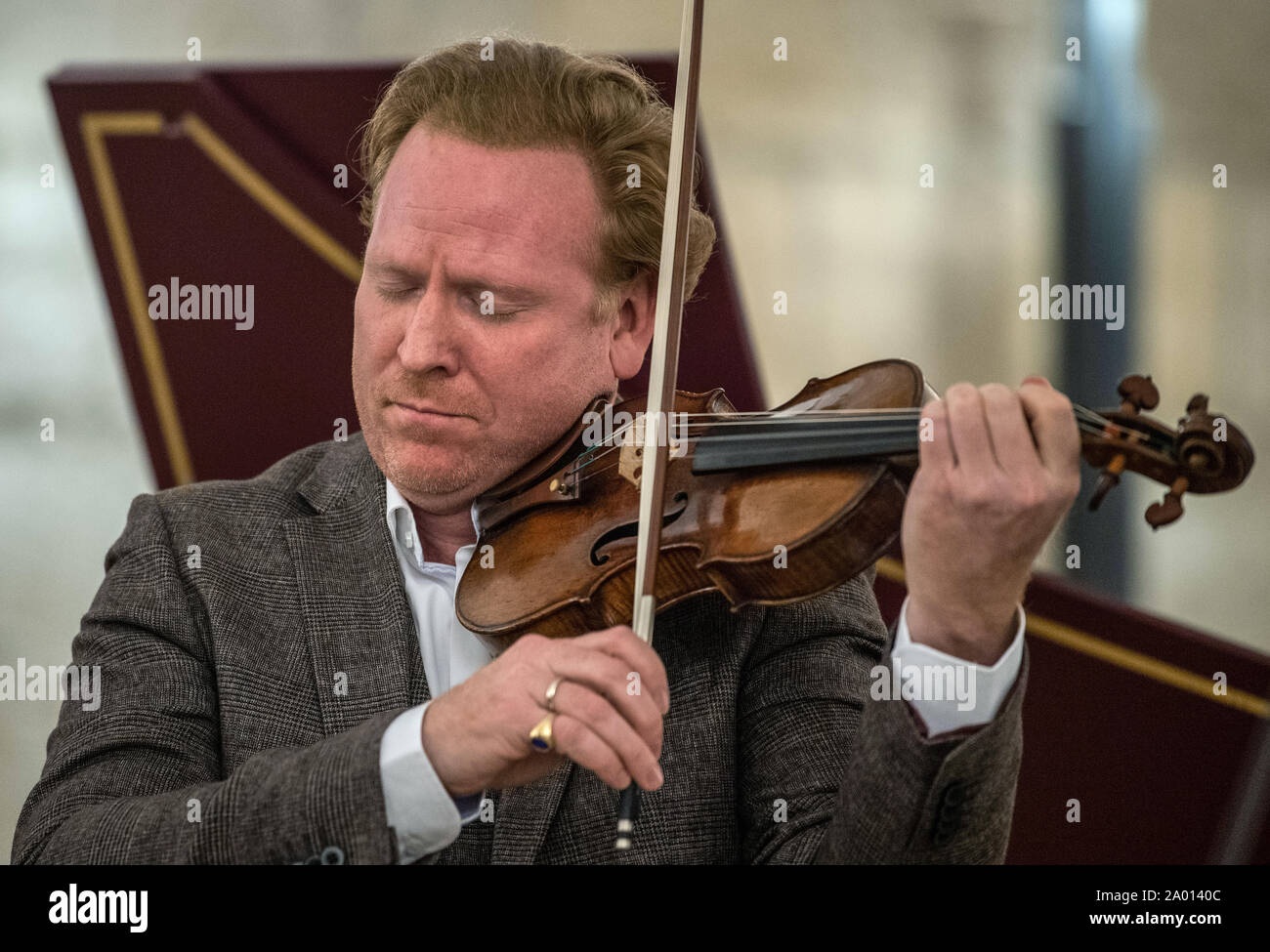 Dresden, Germany. 19th Sep, 2019. The South African-British violinist ...