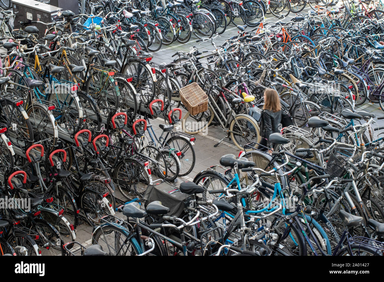 Hundreds of bicycles hi-res stock photography and images - Alamy