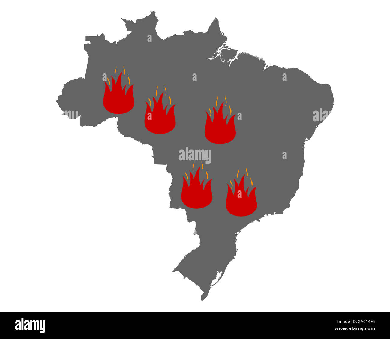 Feature fire Cut Out Stock Images & Pictures - Alamy