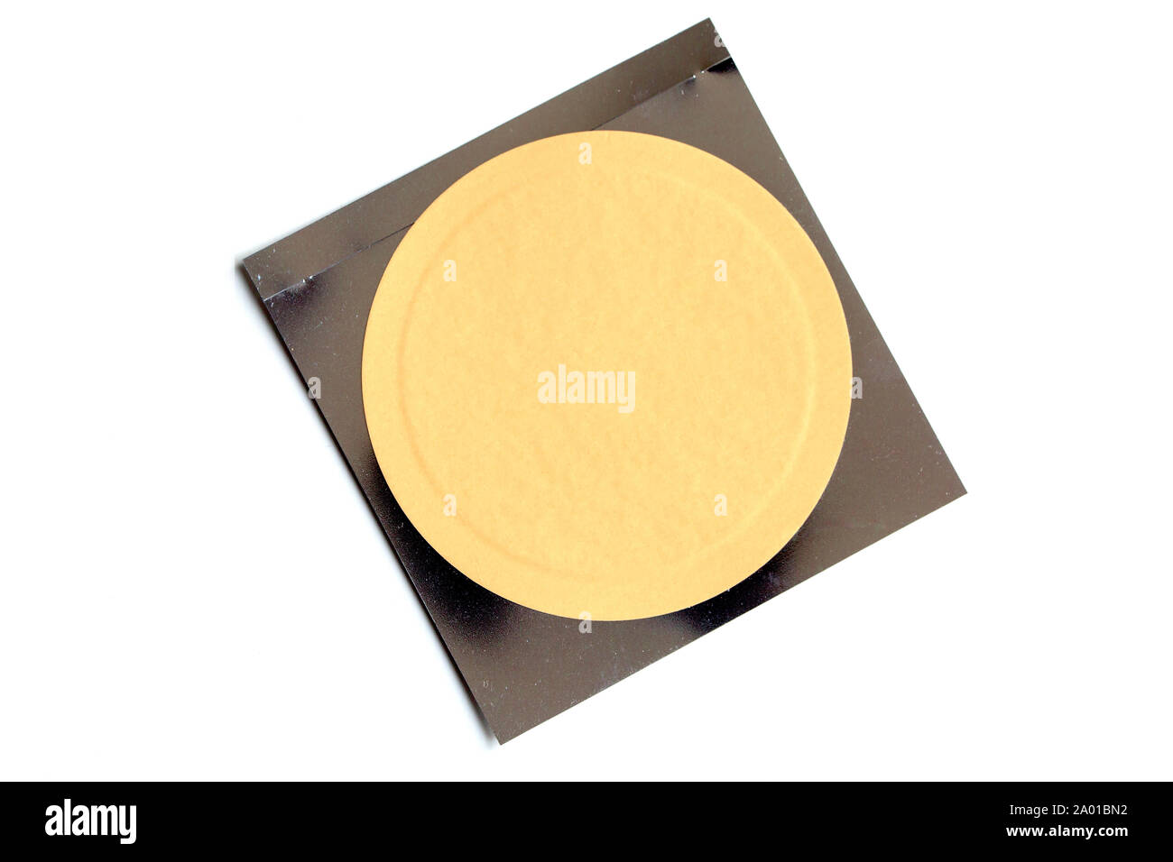 closeup on special health patch isolated on white background Stock ...