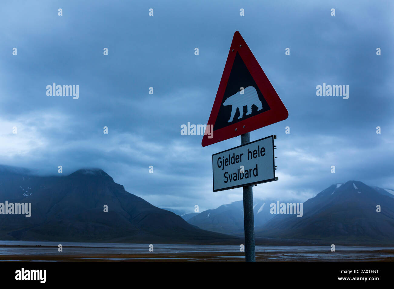 Longyearbyen, Svalbard Islands, Artic Ocean, Norway, Europe Stock Photo ...