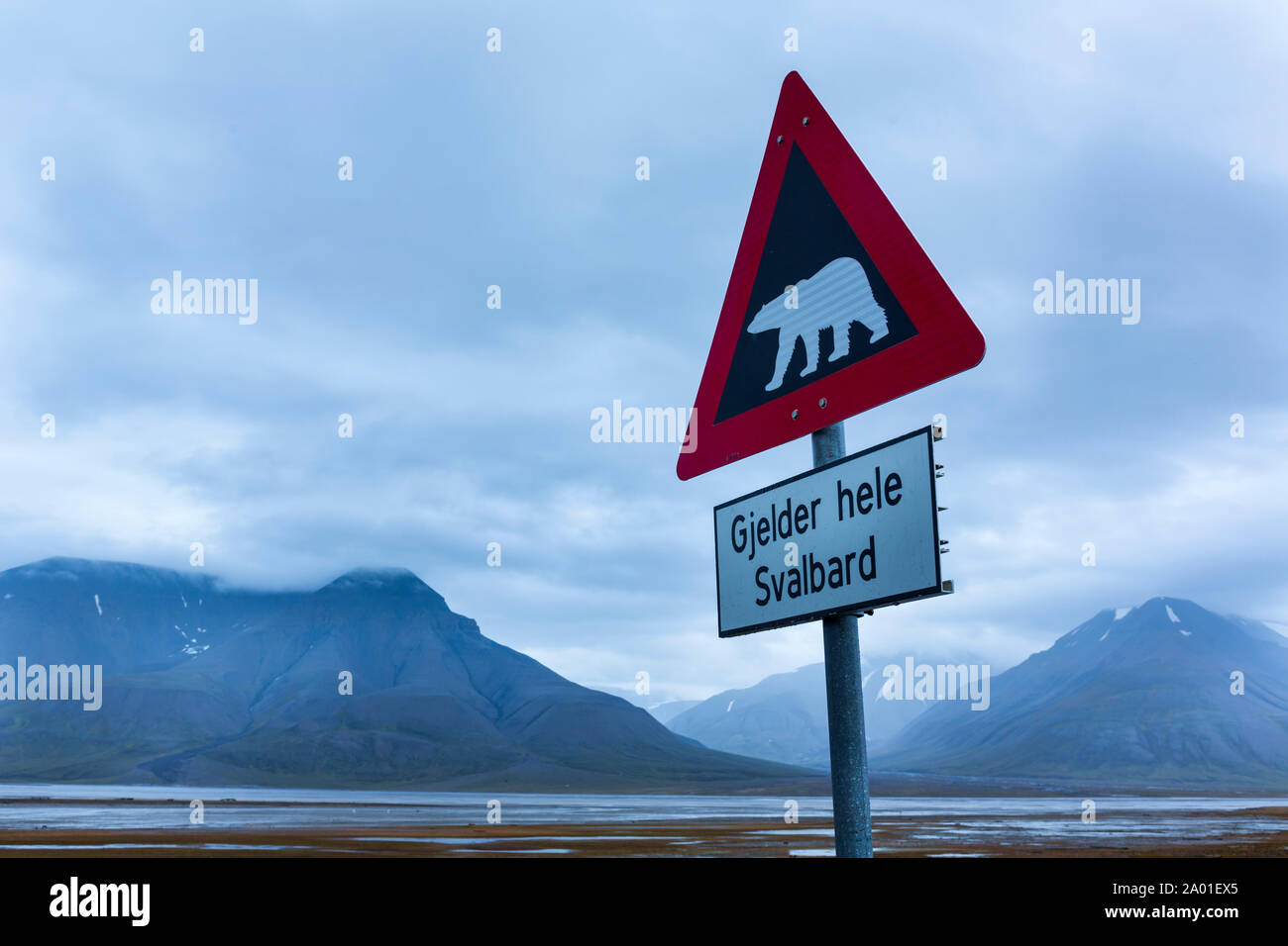 Longyearbyen, Svalbard Islands, Artic Ocean, Norway, Europe Stock Photo ...