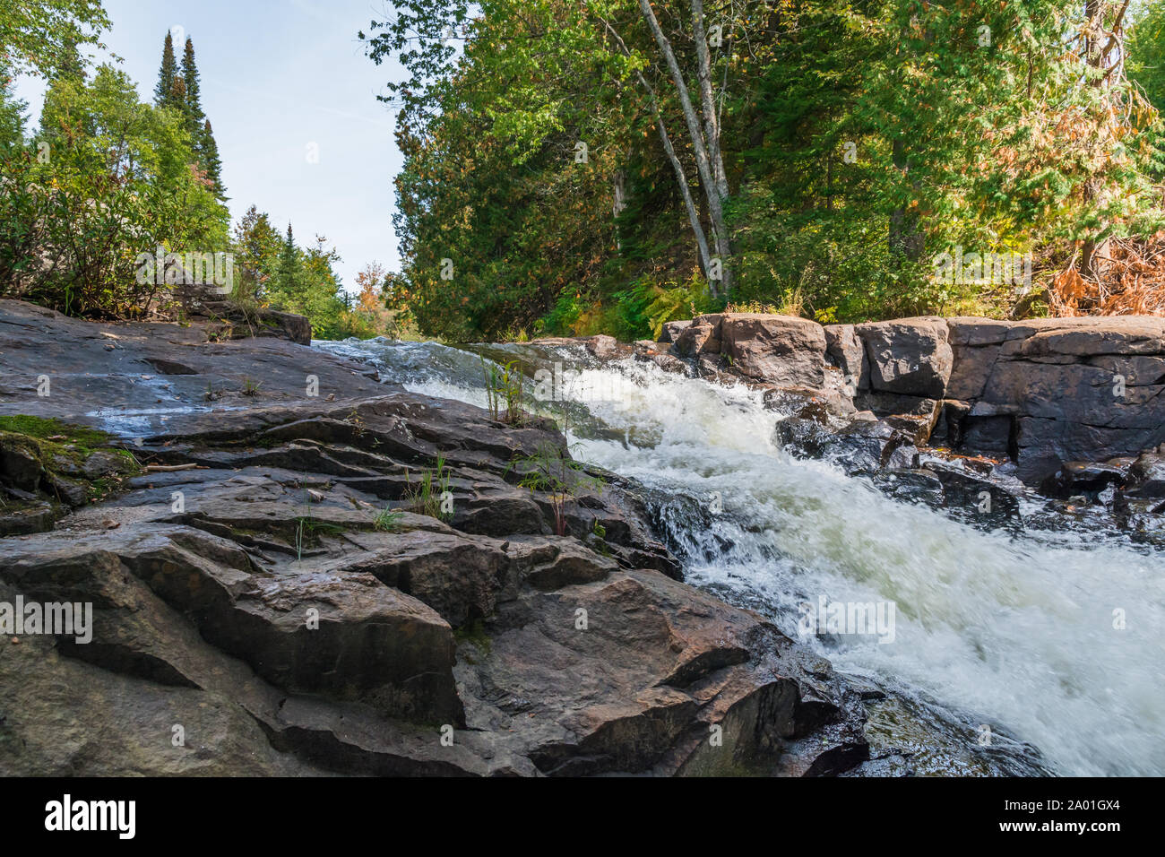Ritchie falls conservation area minden hills haliburton ontario canada ...