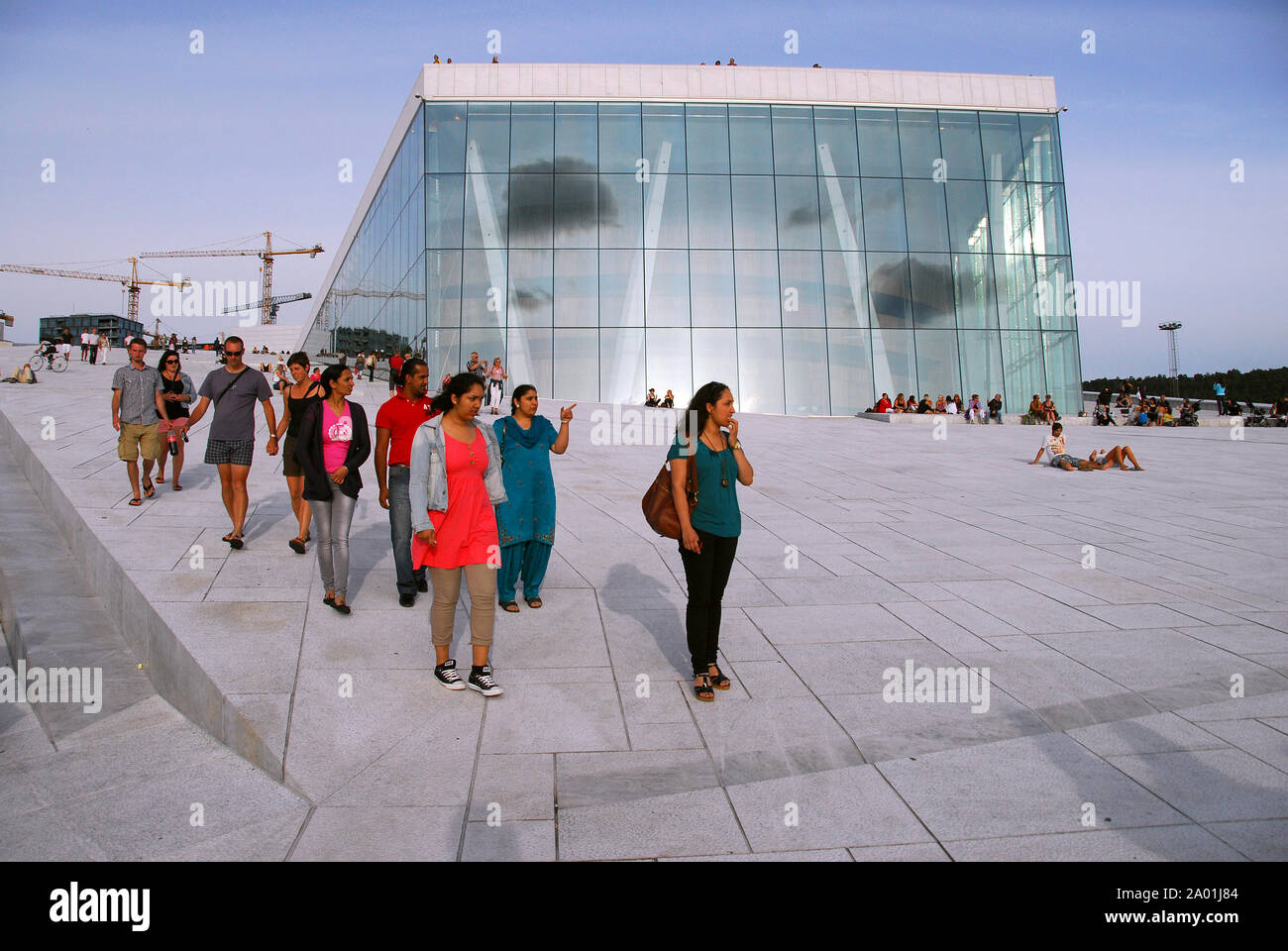 Norway, Oslo, Opera House Stock Photo - Alamy