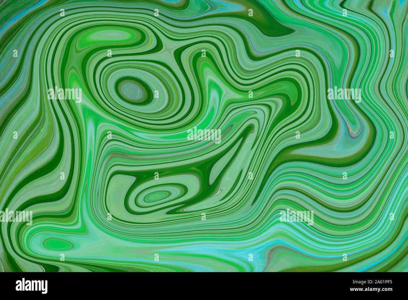 Abstract background with beautiful fantasy ink green patterns Stock ...