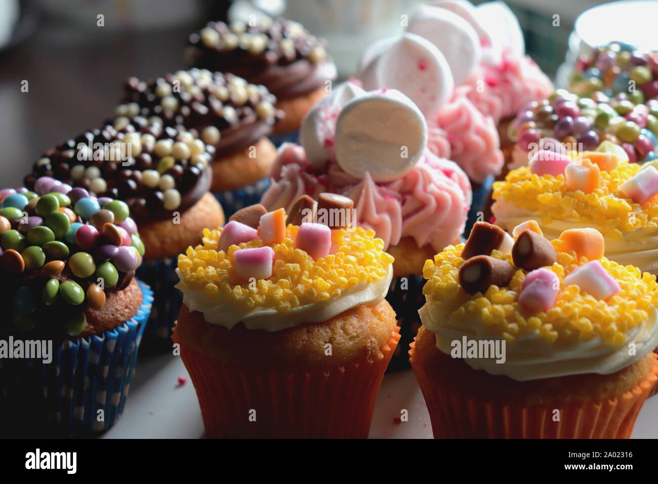 Colourful baked goods hi-res stock photography and images - Alamy