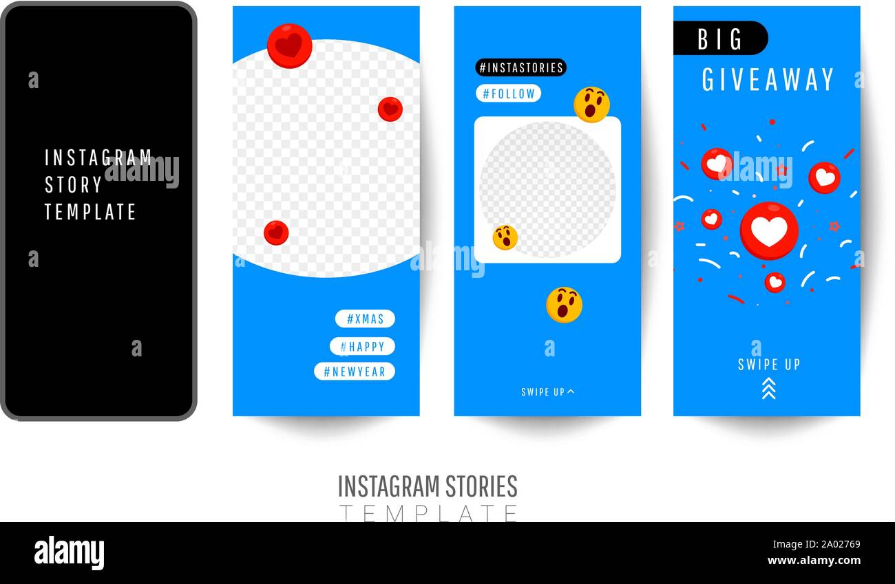 Story template poster for social media Stock Vector Image & Art - Alamy