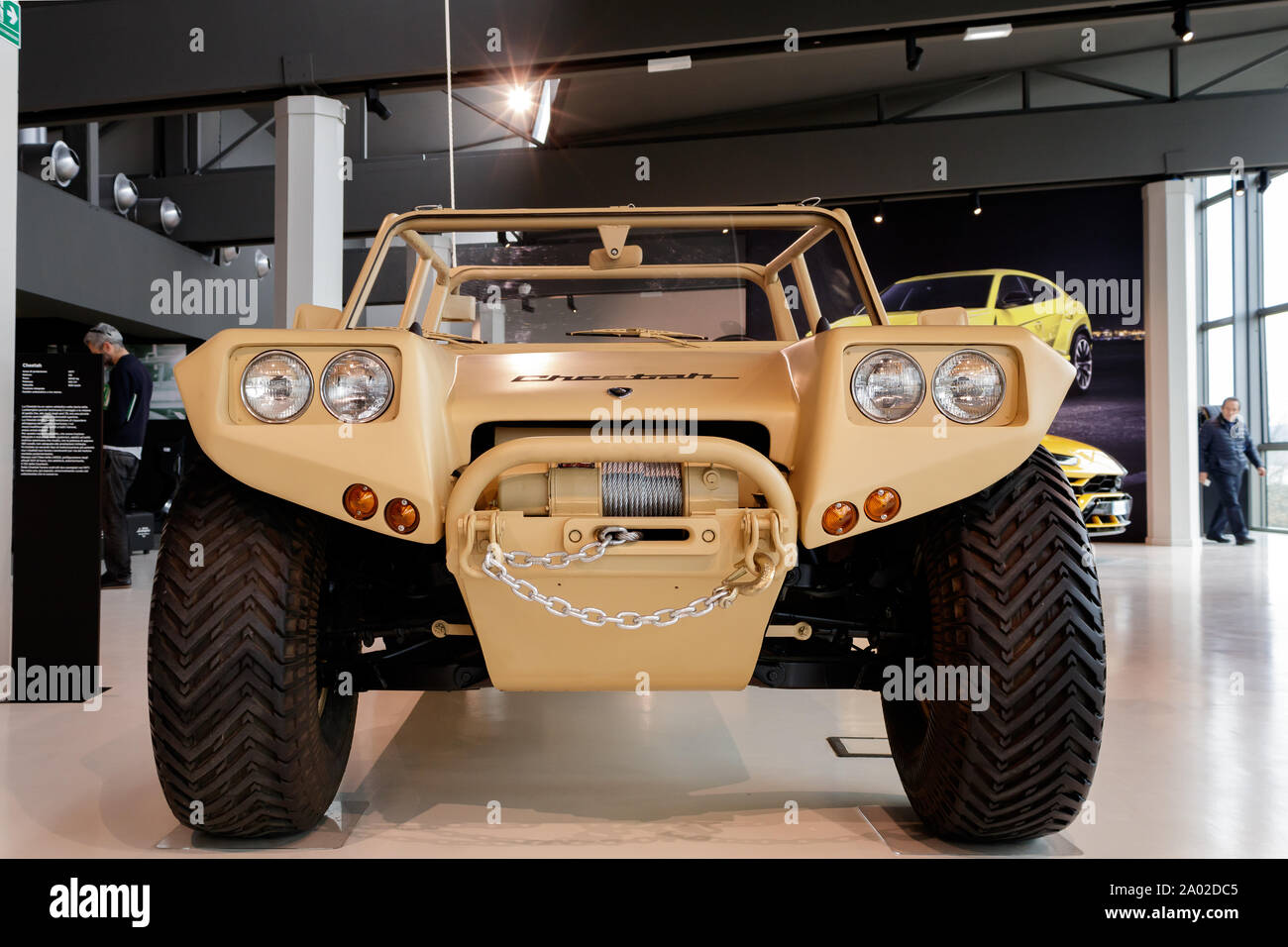 Modena / Italy - February 10 2018: Lamborghini LM002 Cheetah off road ...