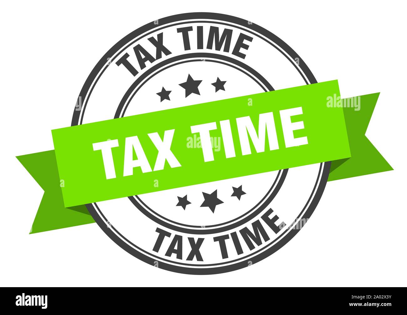 Tax band Stock Vector Images - Alamy
