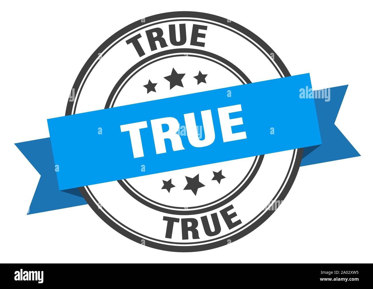 true label. true blue band sign. true Stock Vector Image & Art - Alamy