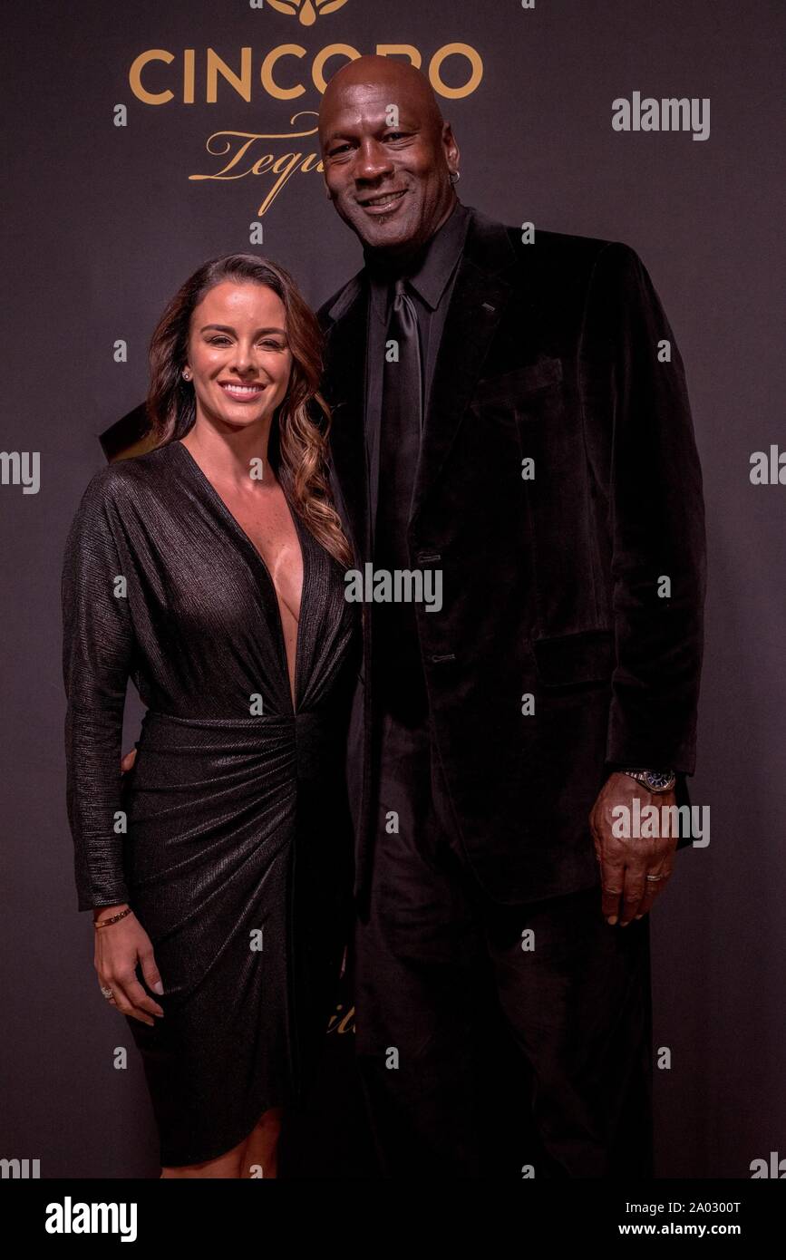 Yvette Prieto And Michael Jordan Arrive At The 11th Annual