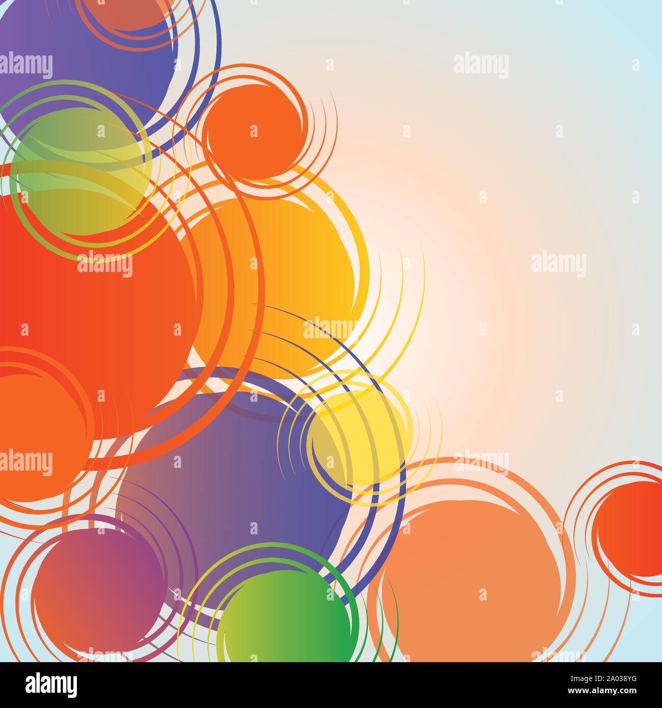 Colorful Abstract Background Design in Editable Vector Format Stock ...