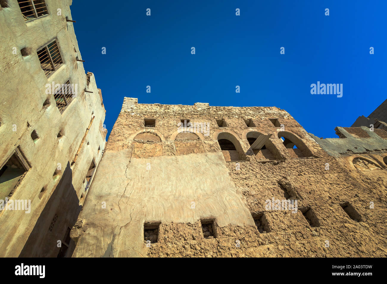 Tarout Castle, Qatif, Saudi Arabia in blue sky background Stock Photo ...