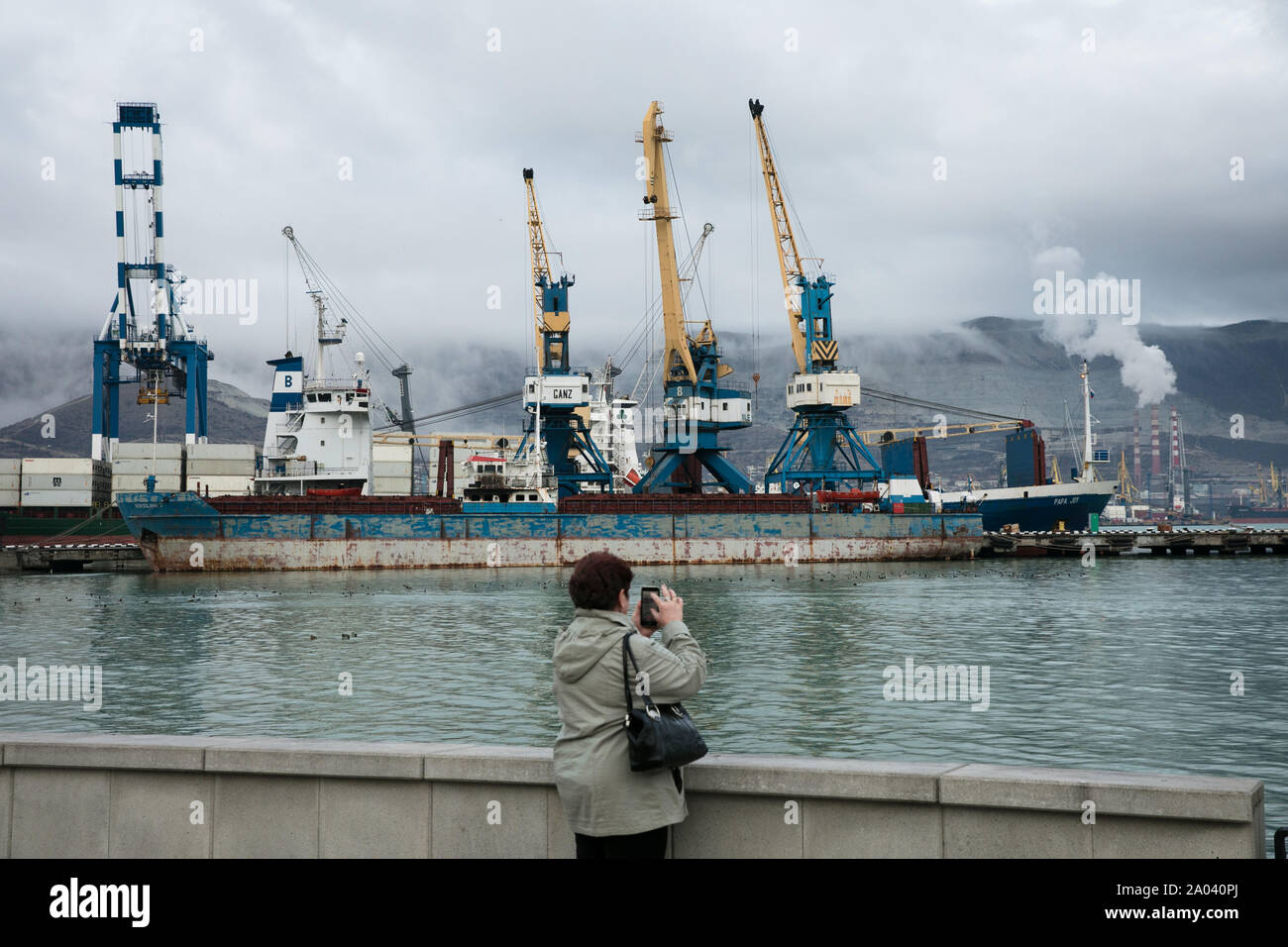 Novorossiysk and port hi-res stock photography and images - Alamy