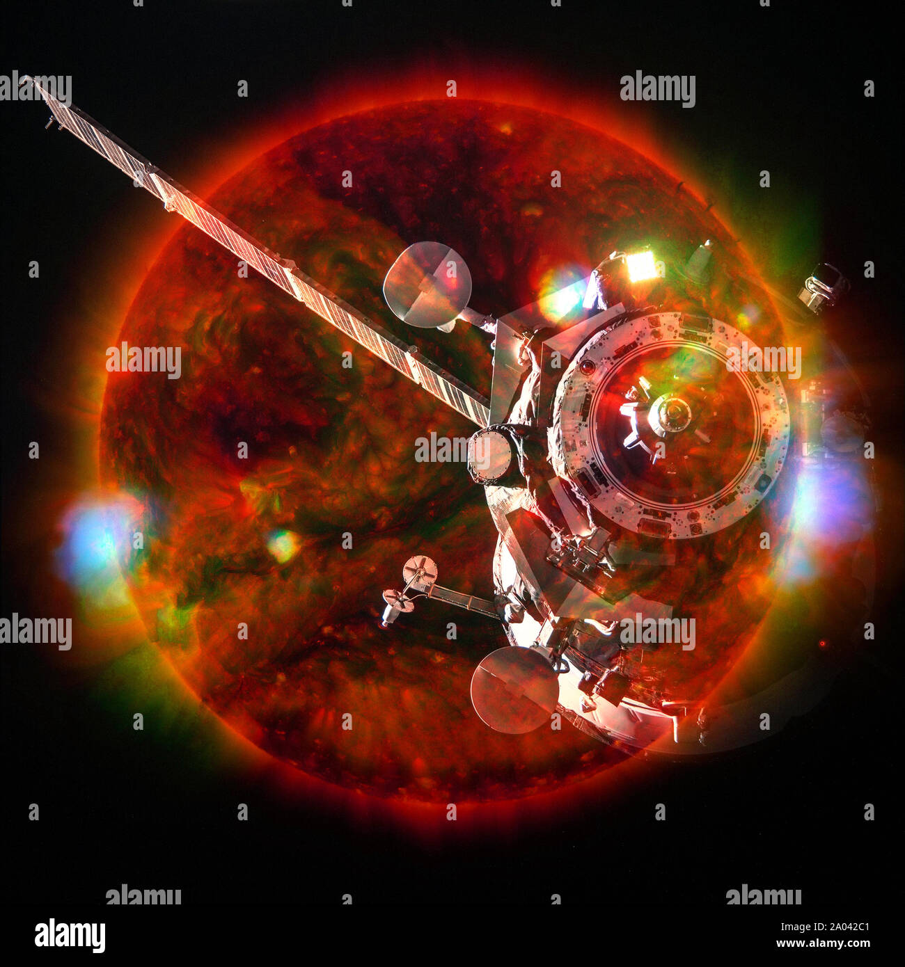 Red Dwarf Ship Wallpaper