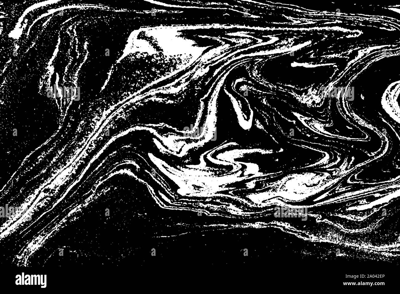 Black and white liquid texture. Abstract vector background Stock Vector ...