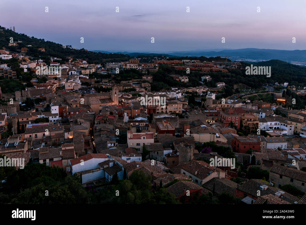 Begur town costa brava hi-res stock photography and images - Alamy