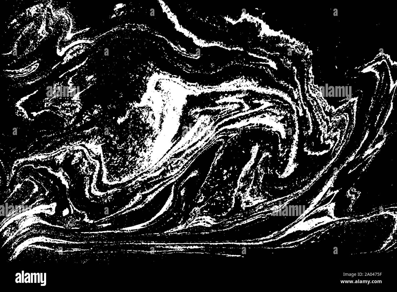 Black and white liquid texture. Abstract vector background Stock Vector ...