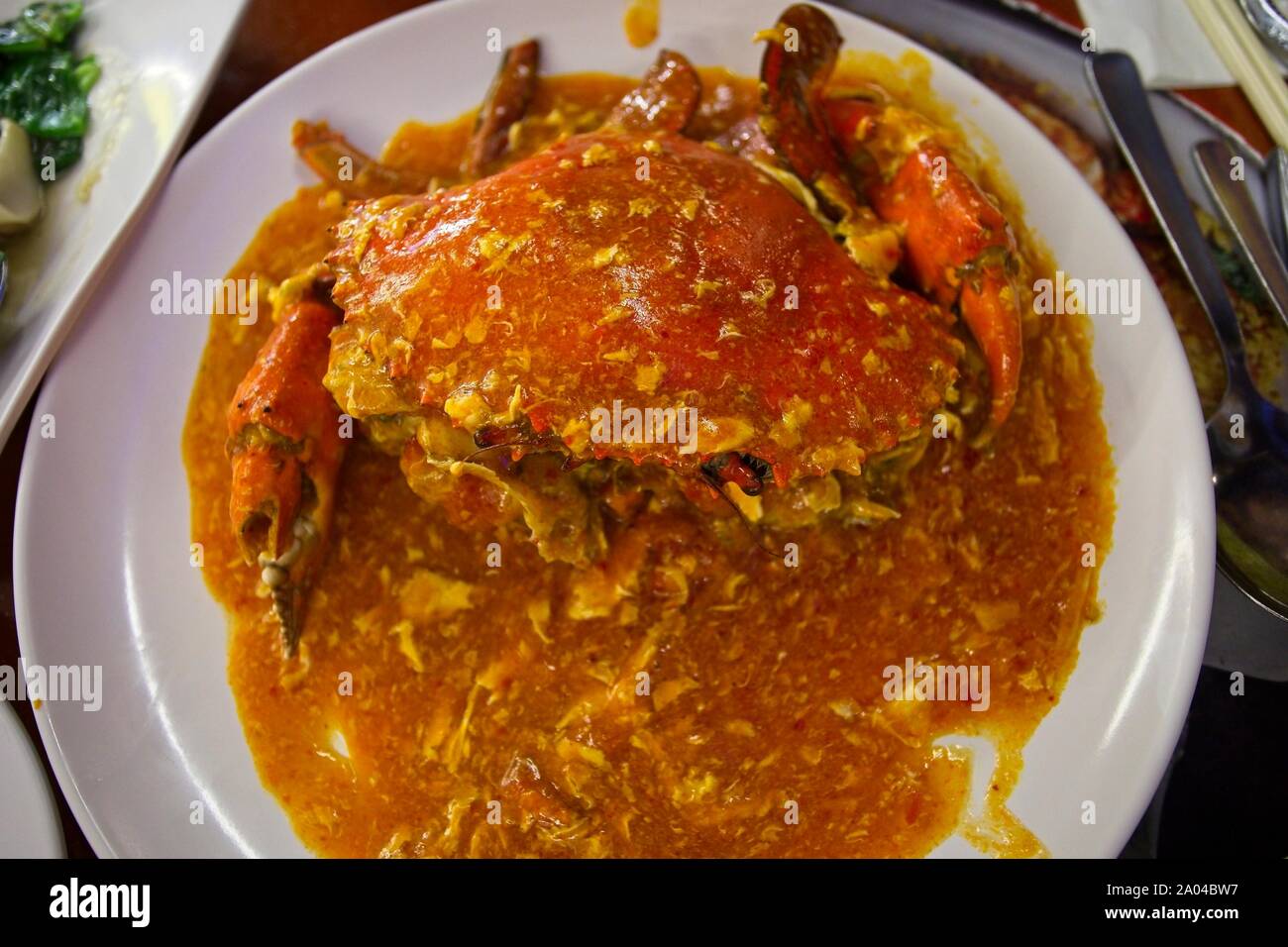 Singapore chilli crab hi-res stock photography and images - Alamy