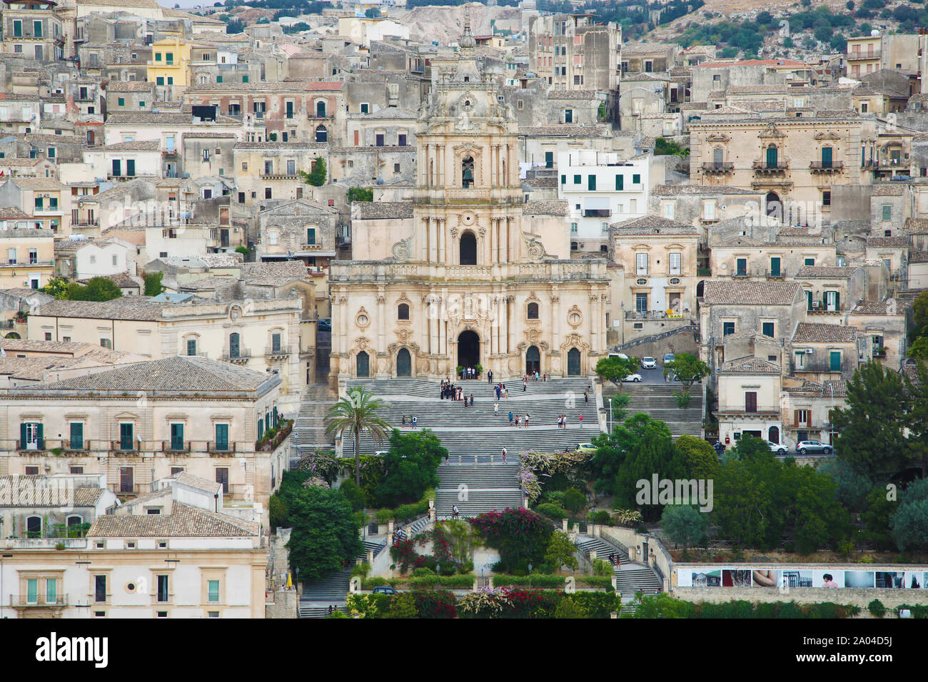 Saint George cathedral in Modica, Sicily Stock Photo - Alamy